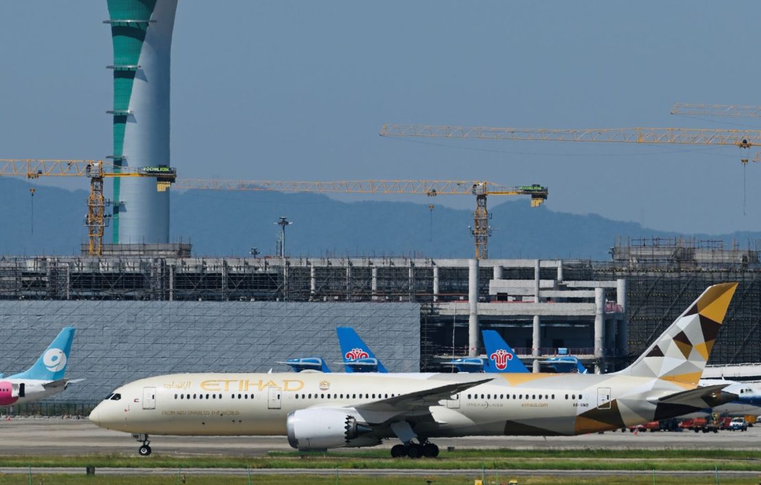 Abu Dhabi's Etihad Airways launches inaugural flight to Guangzhou